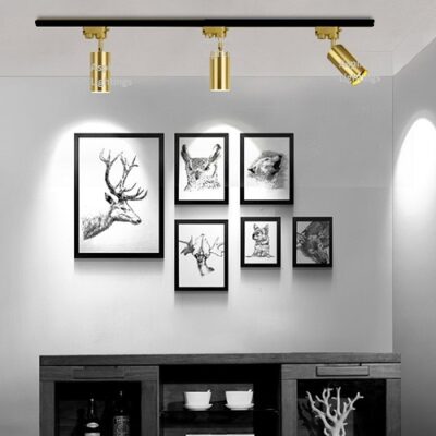 Track Lights Gold LED Gu10 Light Bulb - LED Tracklight
